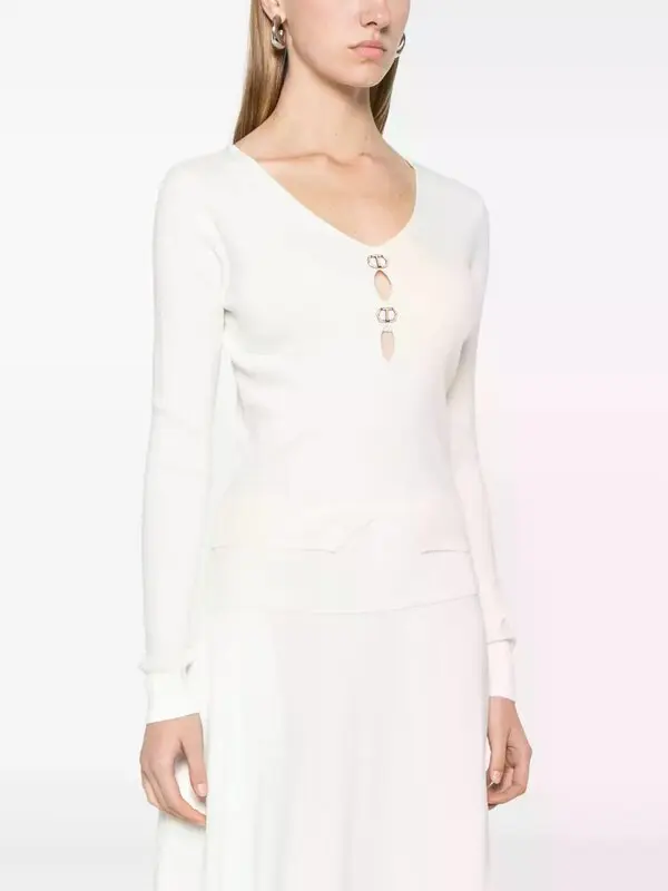 TWINSET Dual-use Oval-t Sweater