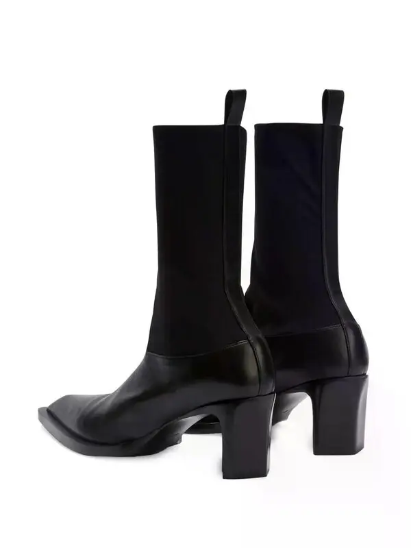 JIL SANDER Ankle Boots With Block Heel
