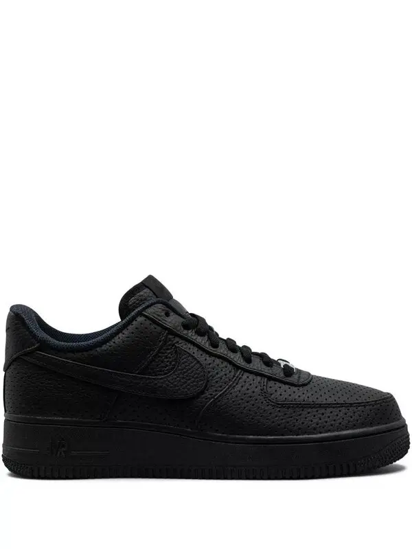 Nike Air Force 1 Low Sp Triple Perforated Sneakers - Black