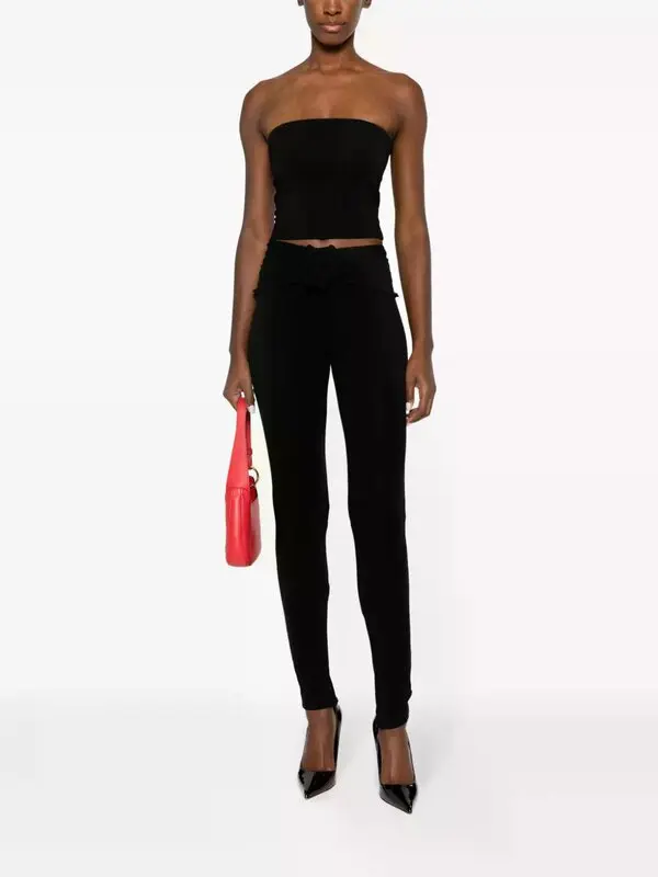 Magda Butrym Floral-appliqué Leggings