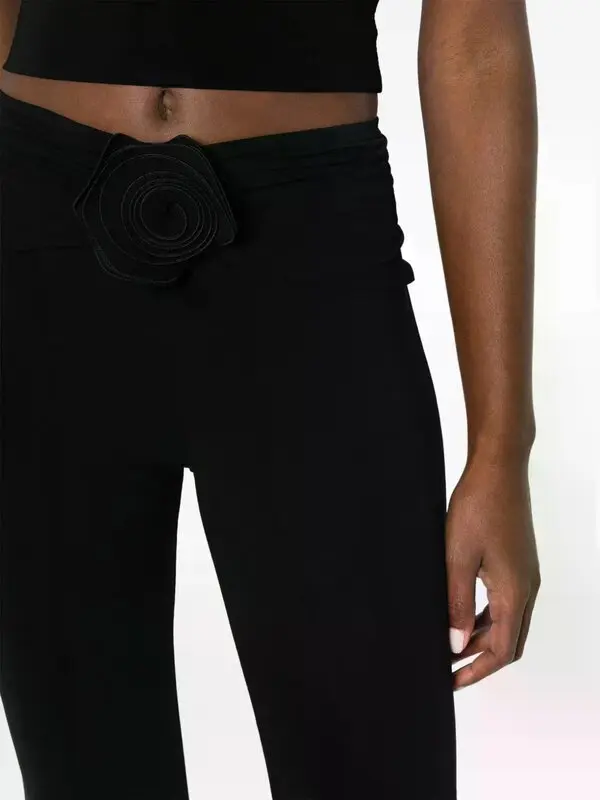 Magda Butrym Floral-appliqué Leggings