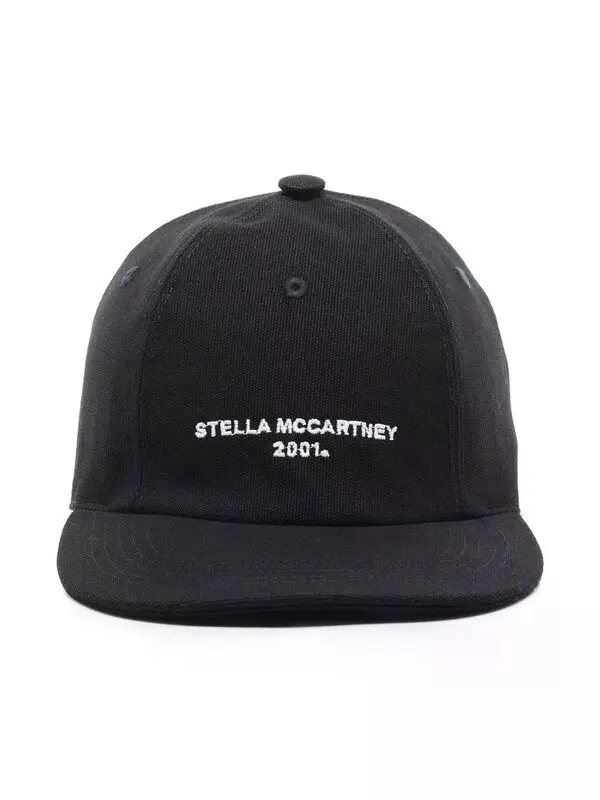 Stella McCartney Logo-embroidered Baseball Cap - Black