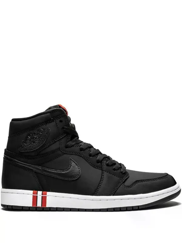 JORDAN X Psg Air 1 Retro High Og Sneakers - Black