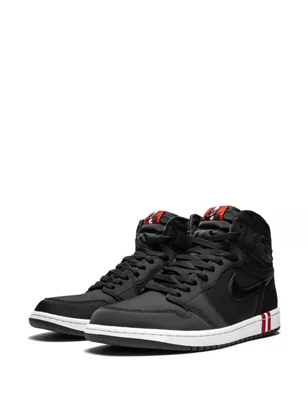 JORDAN X Psg Air 1 Retro High Og Sneakers - Black
