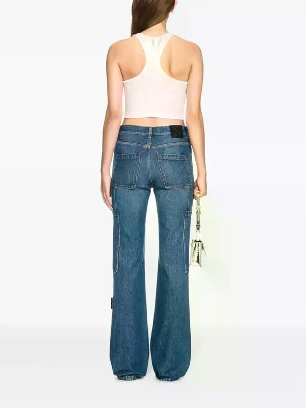Off-White Straight-leg Cargo Jeans