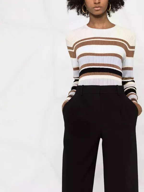 Theory Straight-leg High-waisted Trousers