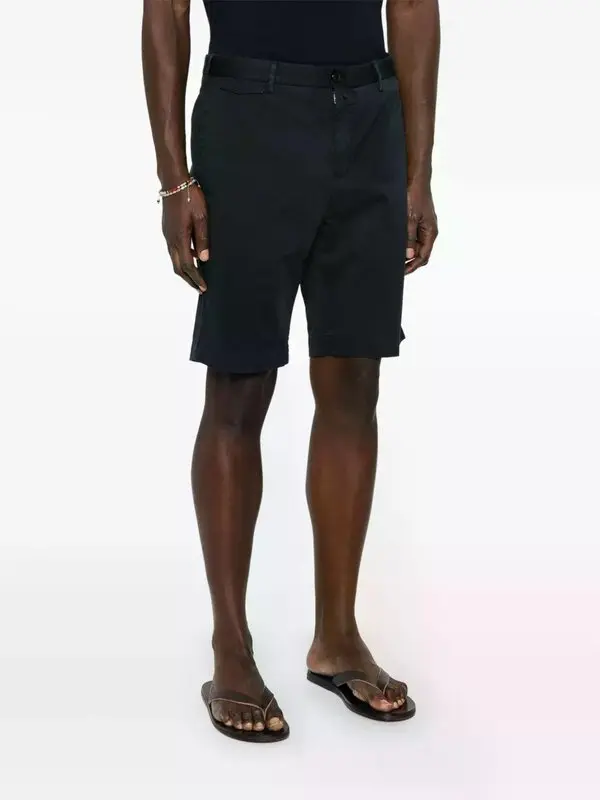 PT TORINO Gabardine Shorts - Blue