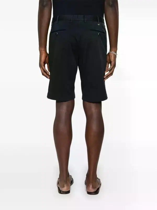 PT TORINO Gabardine Shorts - Blue