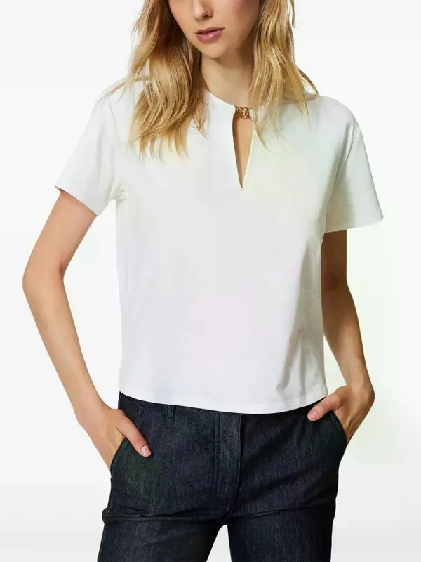 TWINSET Cut-out Detail T-shirt