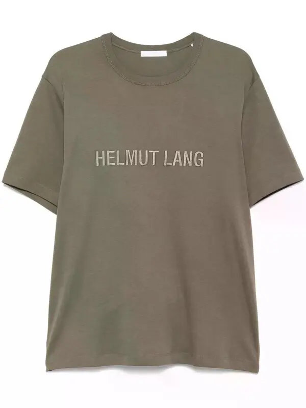 Helmut Lang Embroidered-logo T-shirt