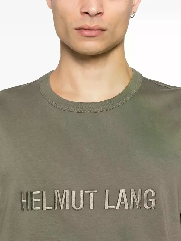 Helmut Lang Embroidered-logo T-shirt