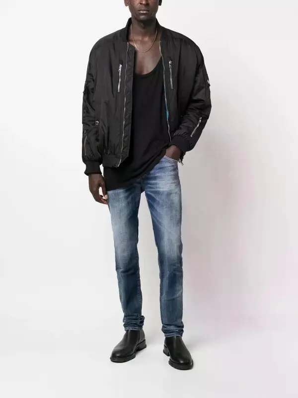 Dsquared2 Distressed-effect Slim-leg Jeans