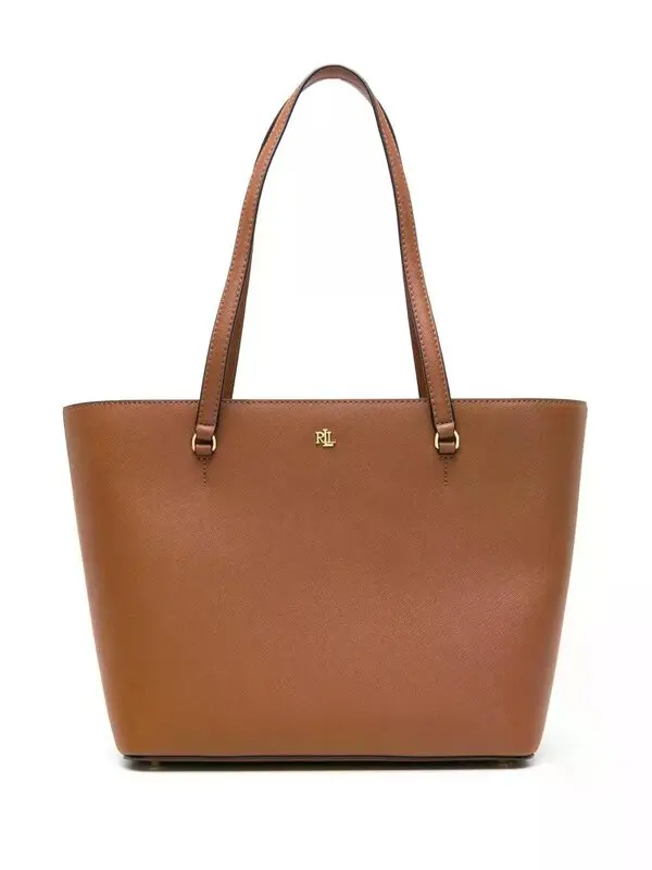 Ralph Lauren Karly Leather Tote Bag - Brown