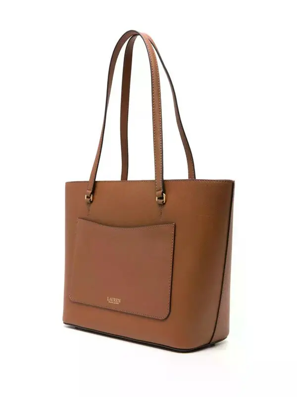 Ralph Lauren Karly Leather Tote Bag - Brown