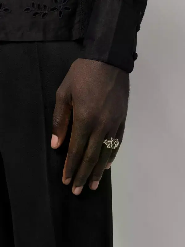 Emanuele Bicocchi Sterling Rose Ring