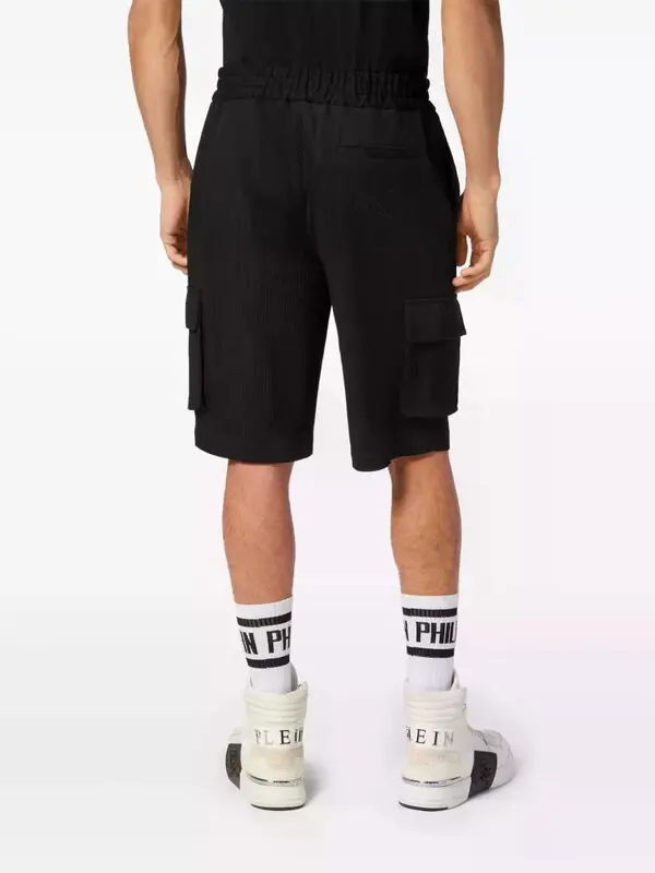 Philipp Plein Cotton Cargo Shorts