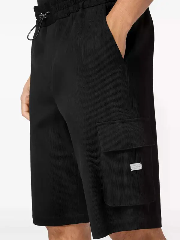 Philipp Plein Cotton Cargo Shorts