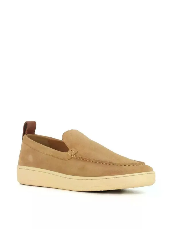 LANVIN Suede Loafers - Neutrals