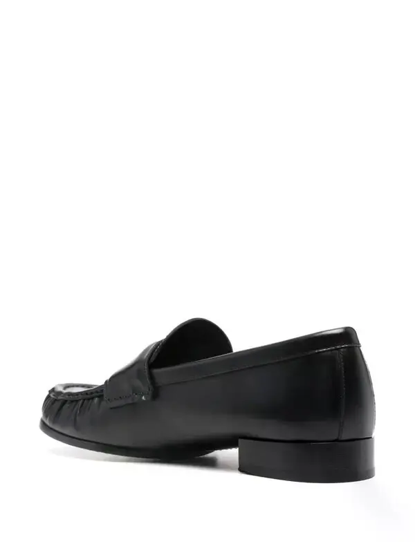 Givenchy 4g-plaque Leather Loafers