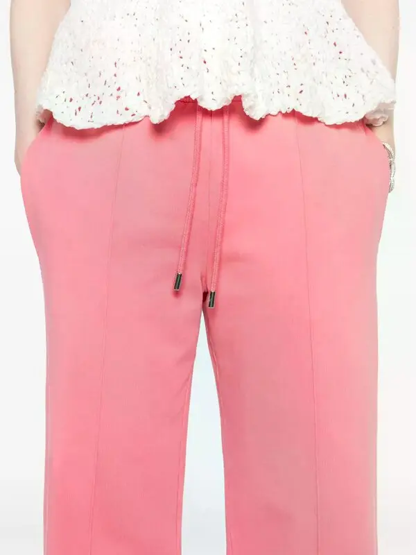 JW Anderson Gathered-waist Track Pants - Pink