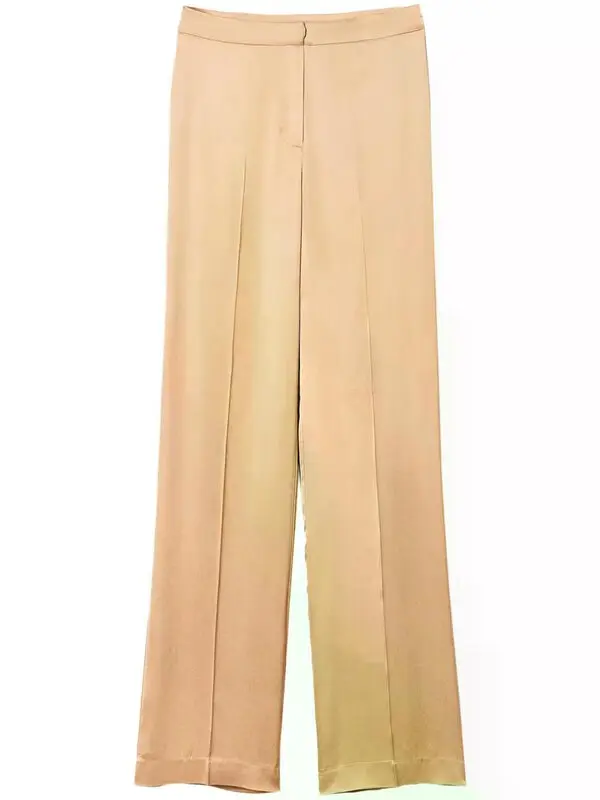 TWINSET Straight-leg Satin Trousers