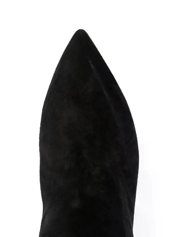 Paris Texas Stiletto 100mm Thigh-length Suede Boots