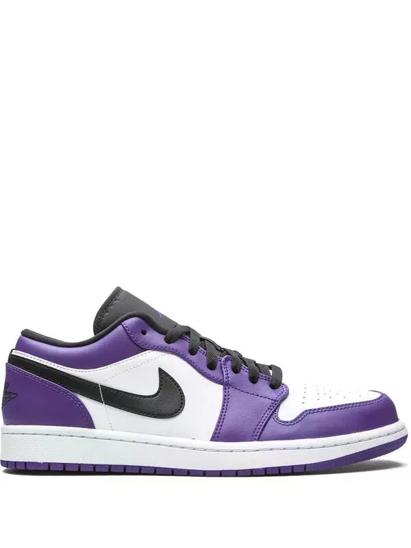 JORDAN Air 1 Low Court Sneakers - Purple