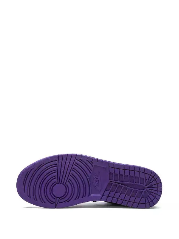 JORDAN Air 1 Low Court Sneakers - Purple