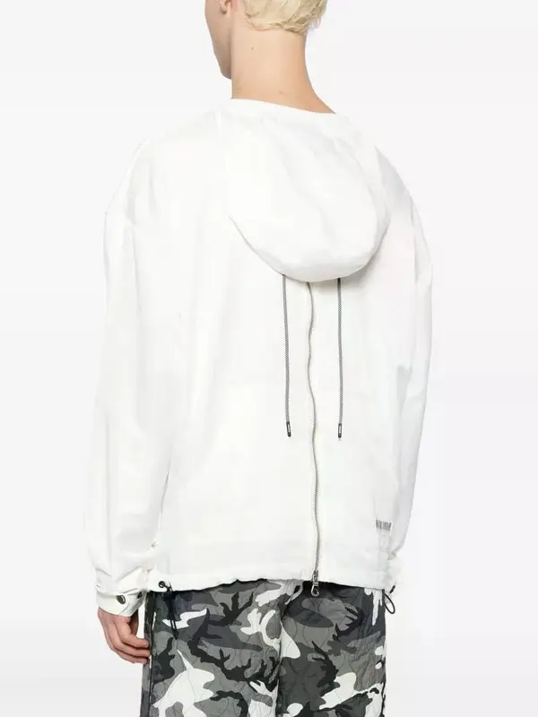 MOSTLY HEARD RARELY SEEN Logo-embroidered Panelled Sweatshirt
