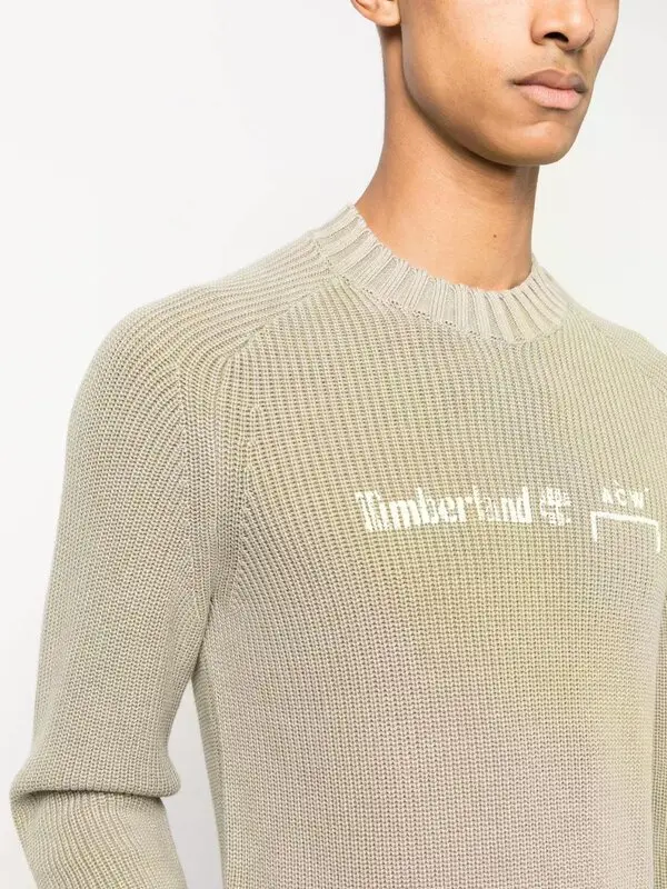 A-COLD-WALL* X Timberland Logo-print Cotton Jumper