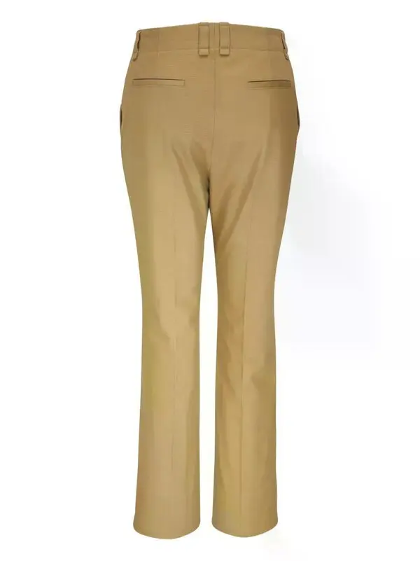 Saint Laurent Straight-leg Cotton Trousers