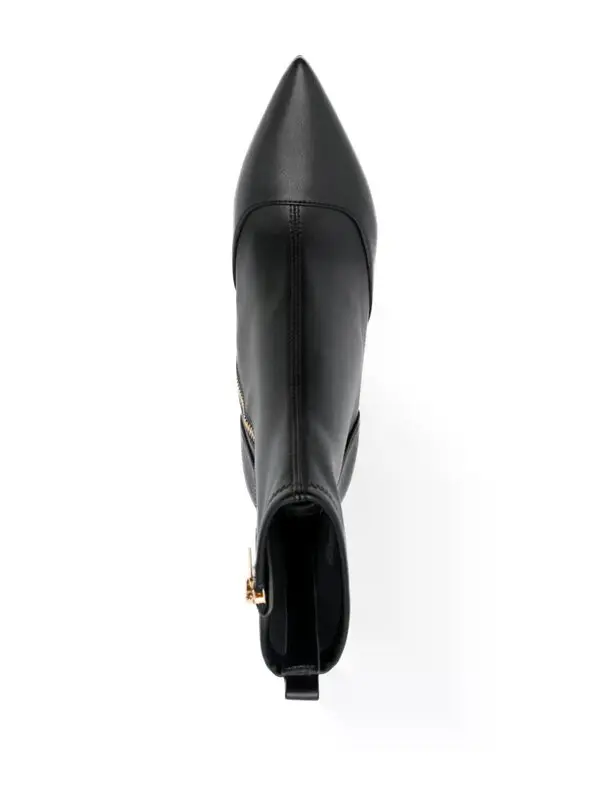 Michael Kors Clara 80mm Leather Ankle Boots