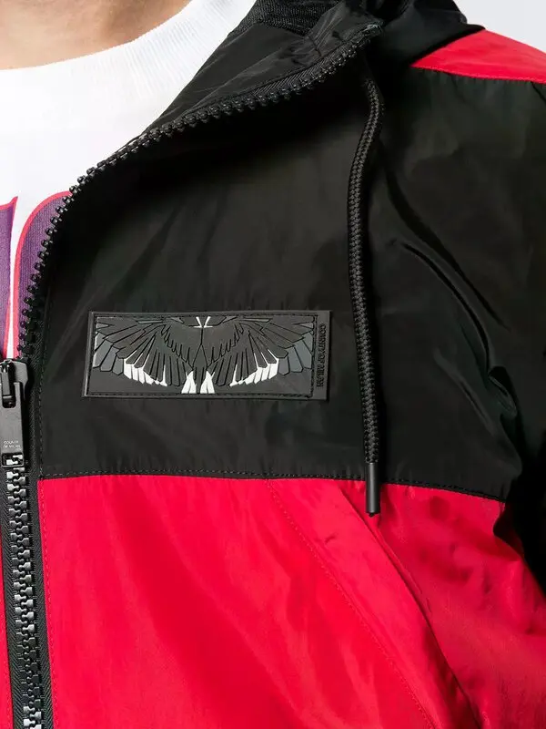 COUNTY OF MILAN Wings Patch Windbreaker