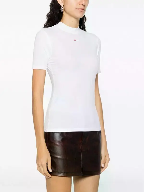DIESEL® T-mokky Mock-neck T-shirt