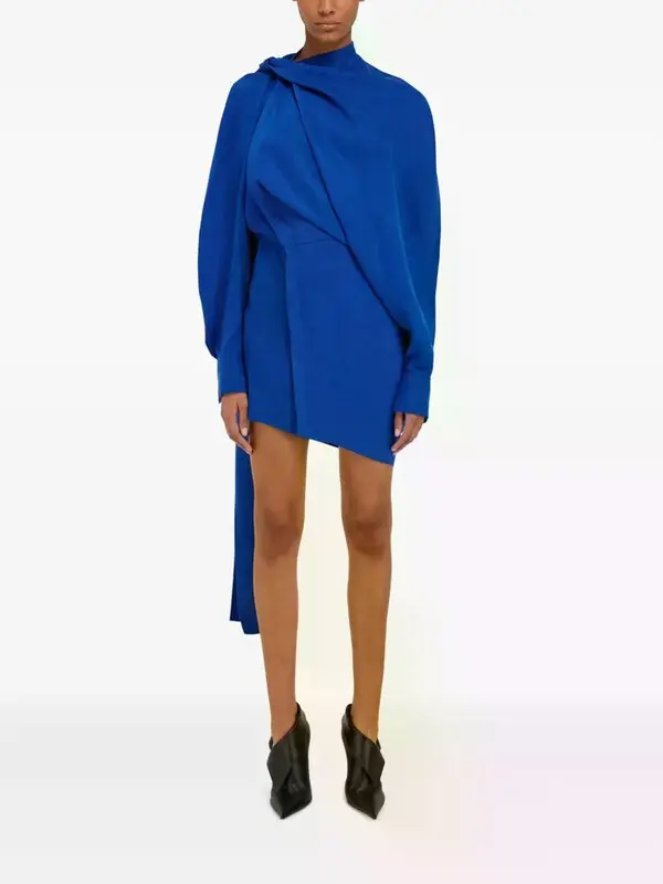 FERRAGAMO Asymmetric Mini Dress