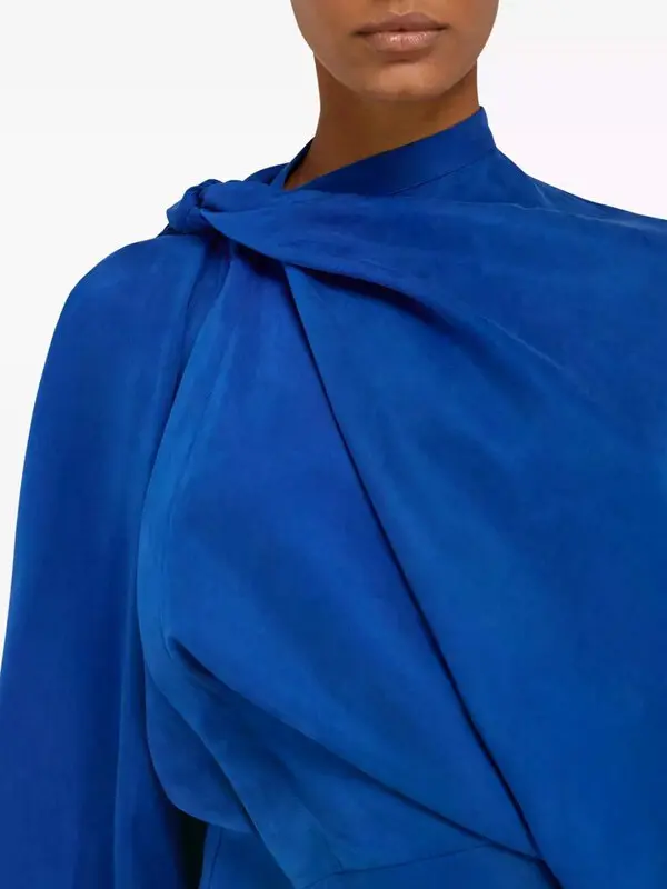 FERRAGAMO Asymmetric Mini Dress