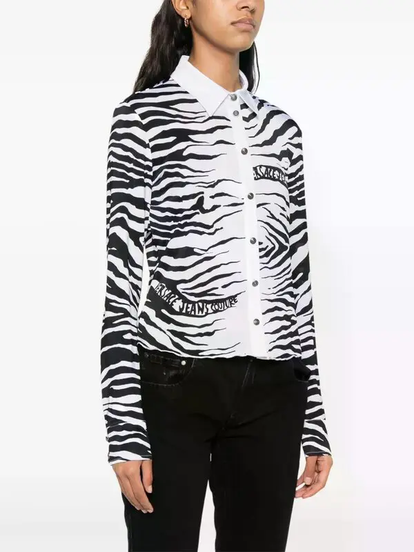 Versace Zebra Print Shirt