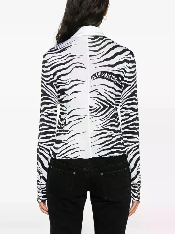 Versace Zebra Print Shirt