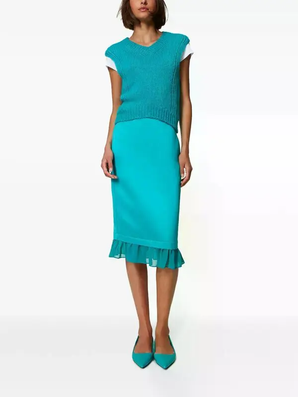 TWINSET Duchesse Midi Skirt