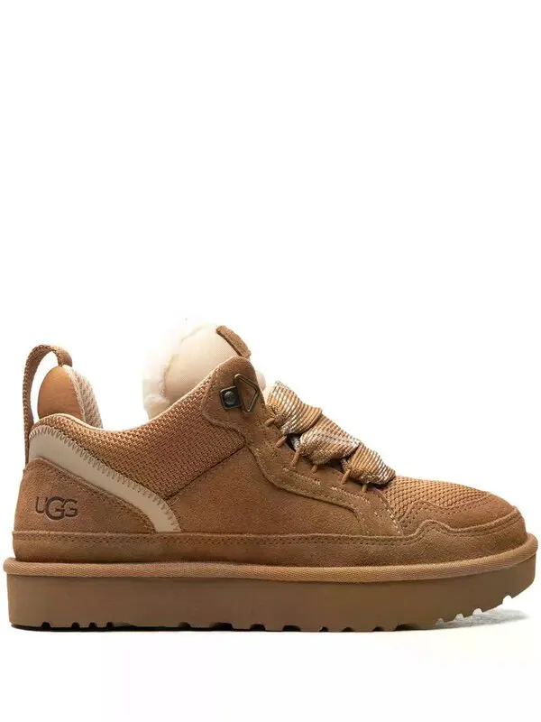 UGG Lowmel Big Lace Sneakers - Brown