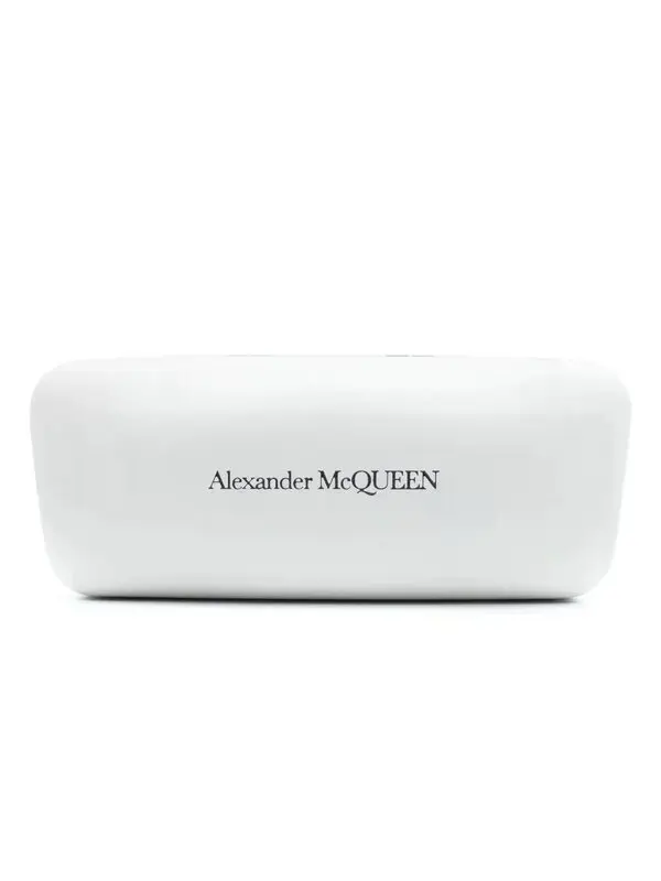 Alexander McQueen Square-frame Glasses - Black