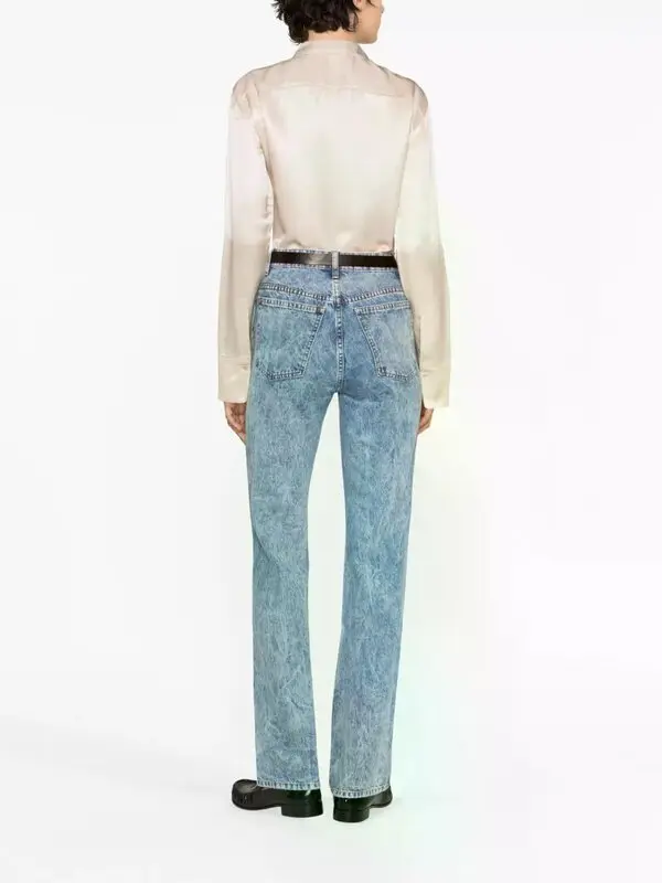 Khaite The Danielle Acid-wash Jeans