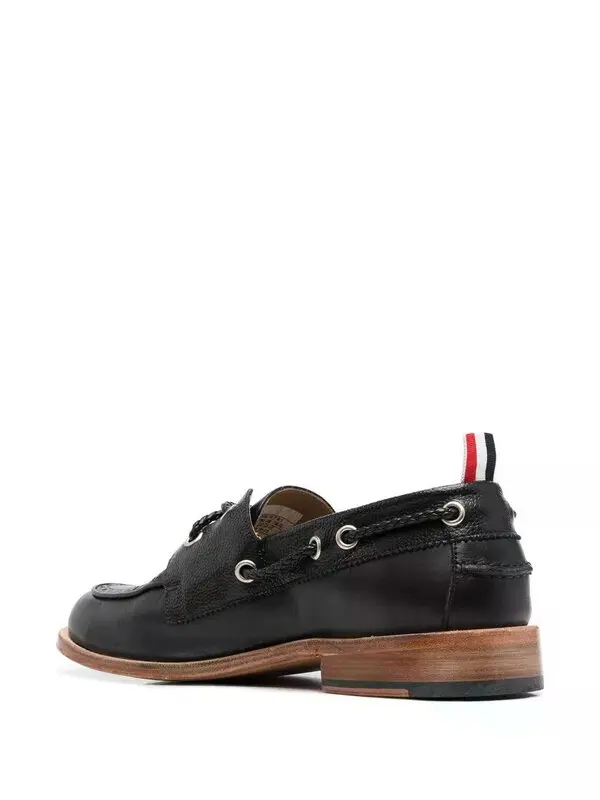 Thom Browne Grosgrain-loop Trim Lace-up Shoes