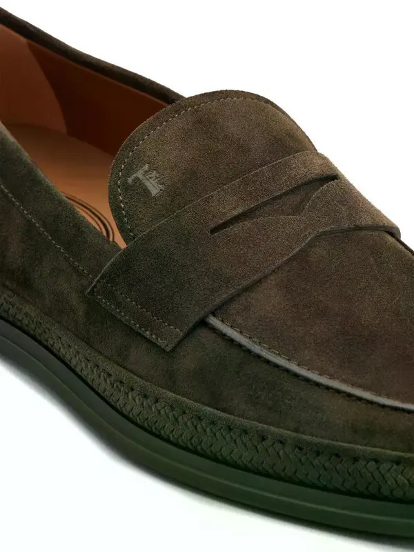 TOD'S Gommino Suede Loafers