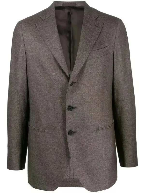 Caruso Single-breasted Wool Blazer