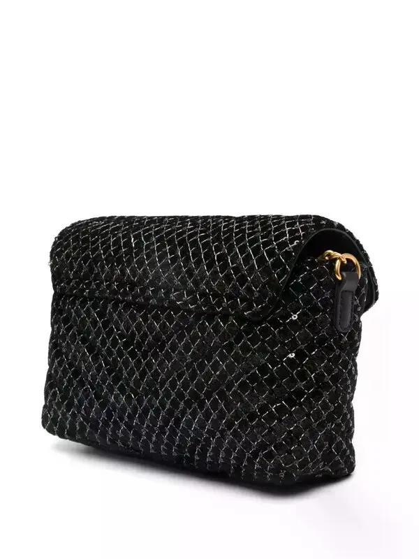 TWINSET Dreamy Velvet Shoulder Bag