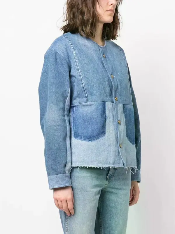 B Sides Lou Patchwork Denim Jacket