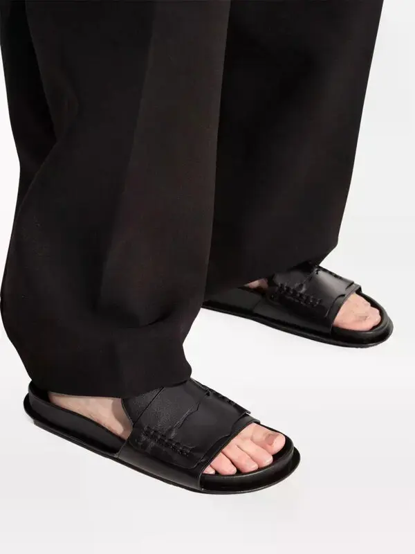 Jacquemus Embossed Moccasin Slides