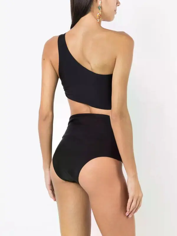 AMIR SLAMA Gathered-buckle Two-piece Bikini Set