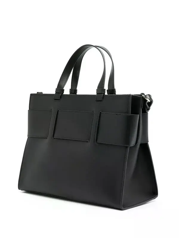 Armani Exchange Logo Plaque Tote Bag